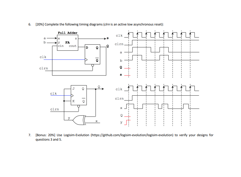 Solved questions 3 and 5 | Chegg.com