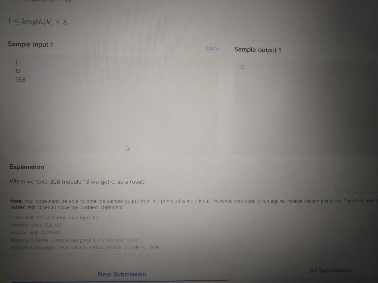 Solved A modulo task You are given two hexadecimal numbers n | Chegg.com