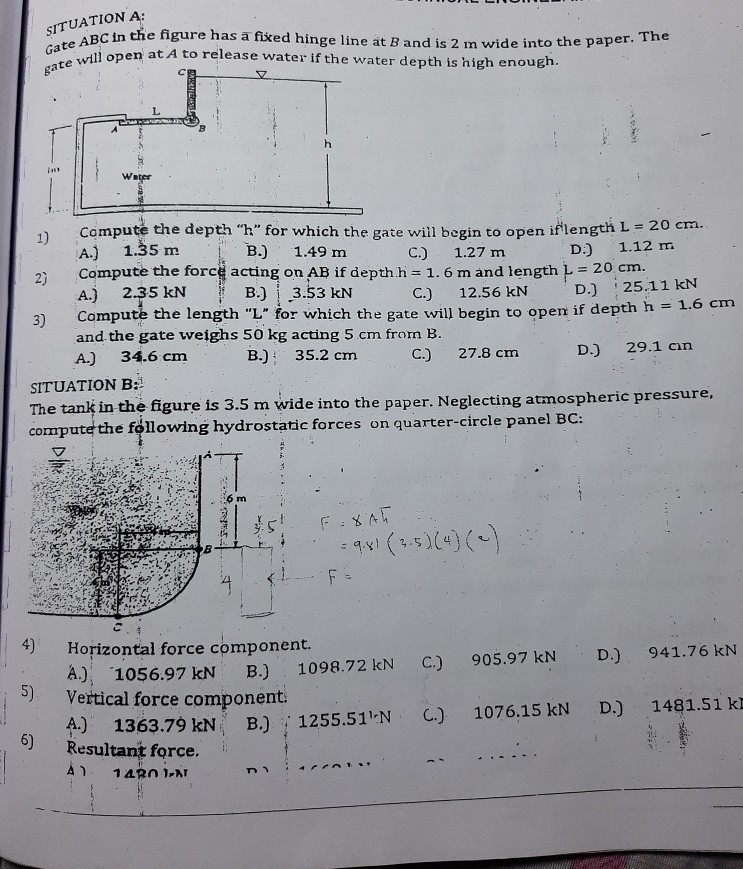 Solved OFESIO SITUATION A: ABC in the figure has a fixed | Chegg.com