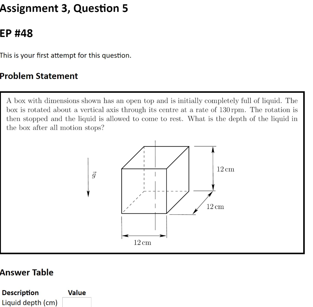 Solved Assignment 3, Question 5 EP #48 This is your first | Chegg.com