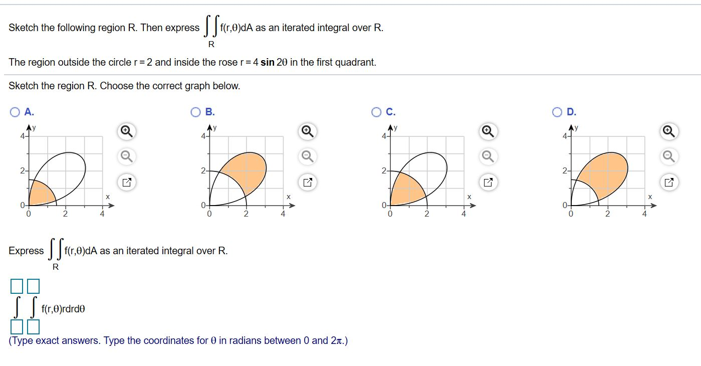 Solved Reverse the order of integration in the following | Chegg.com