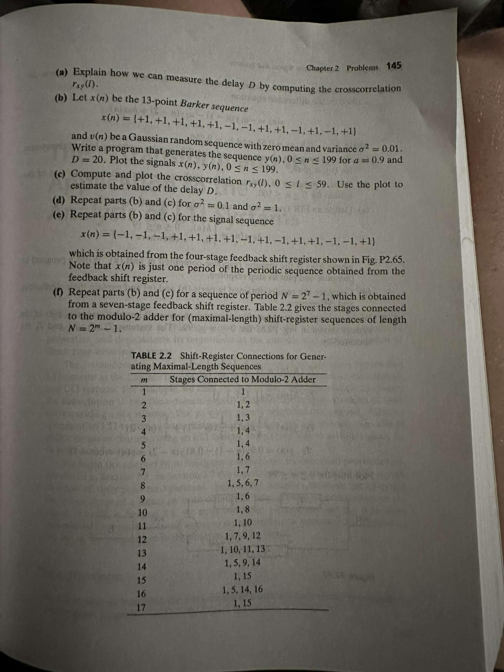 Solved PLEASE ANSWER PART F. ﻿MATLAB CODE NEEDED.(b) ﻿Let | Chegg.com