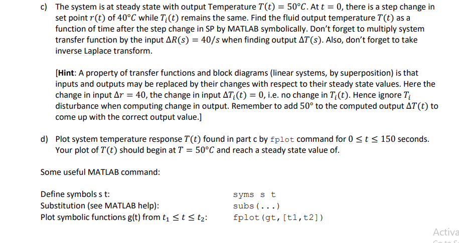 Solved 4. Figure below shows a heating process where the | Chegg.com