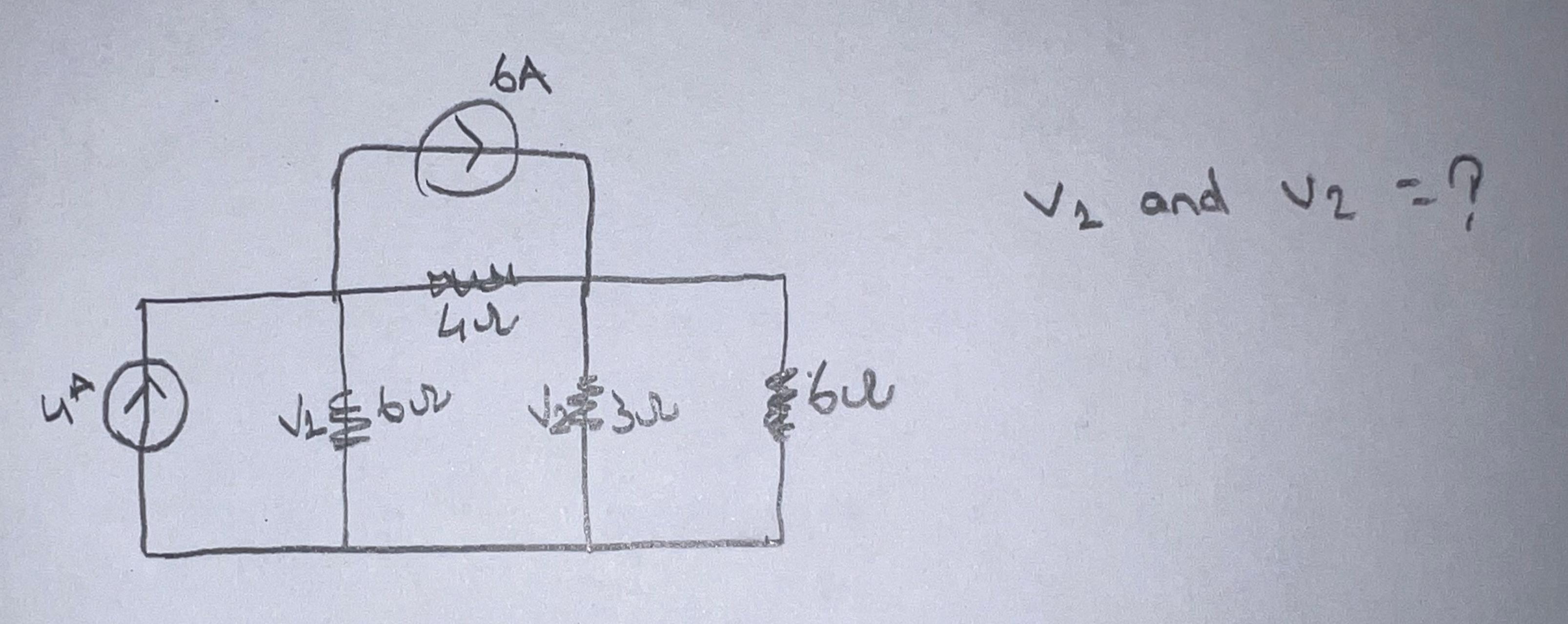 Solved v1 ﻿and v2 ? | Chegg.com