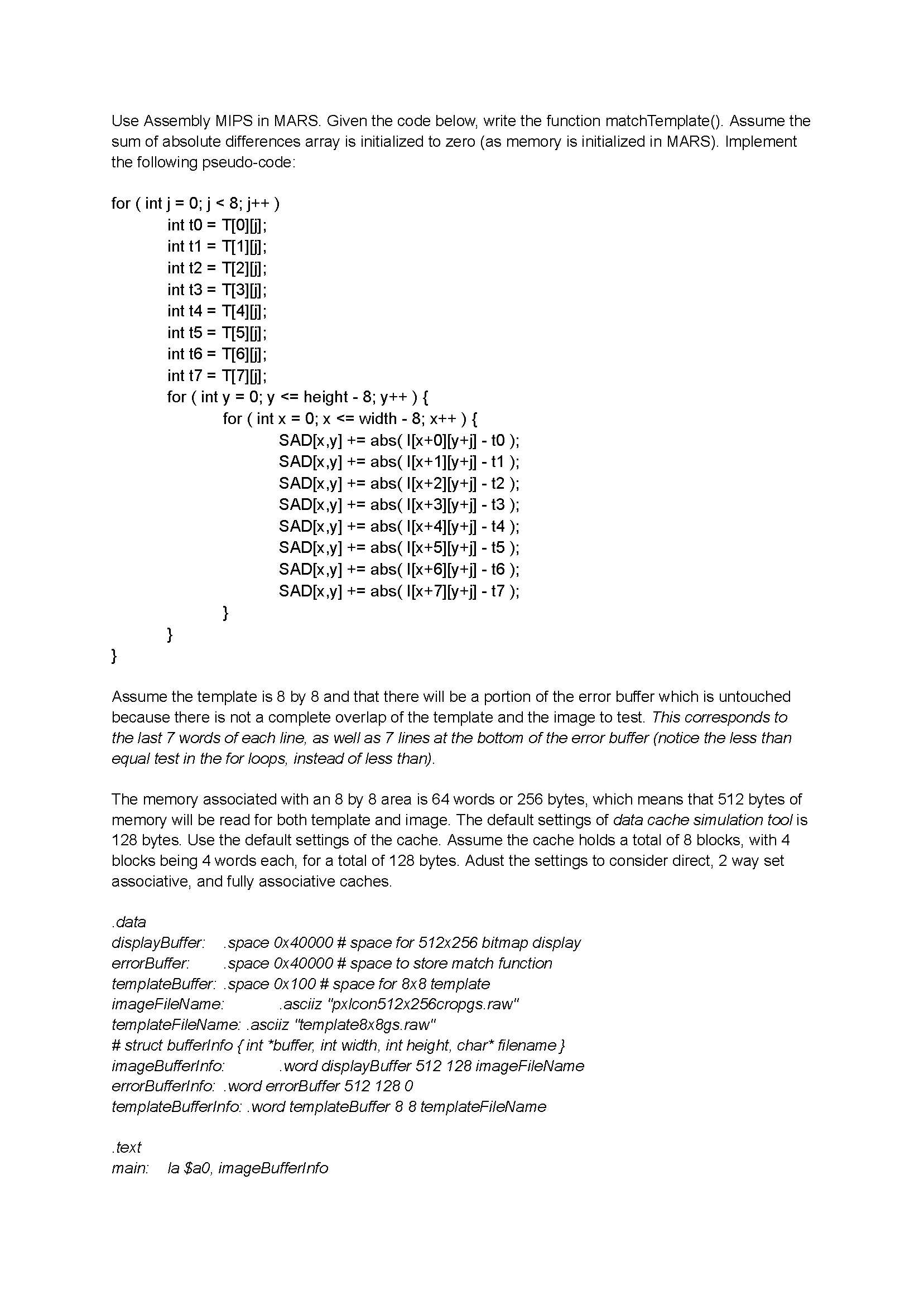 Solved Use Assembly MIPS in MARS. Given the code below, | Chegg.com