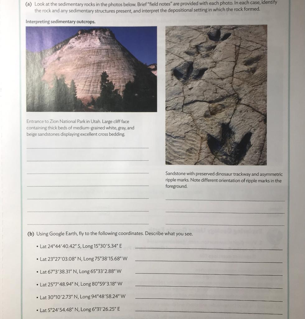 Sedimentary Rock Structures