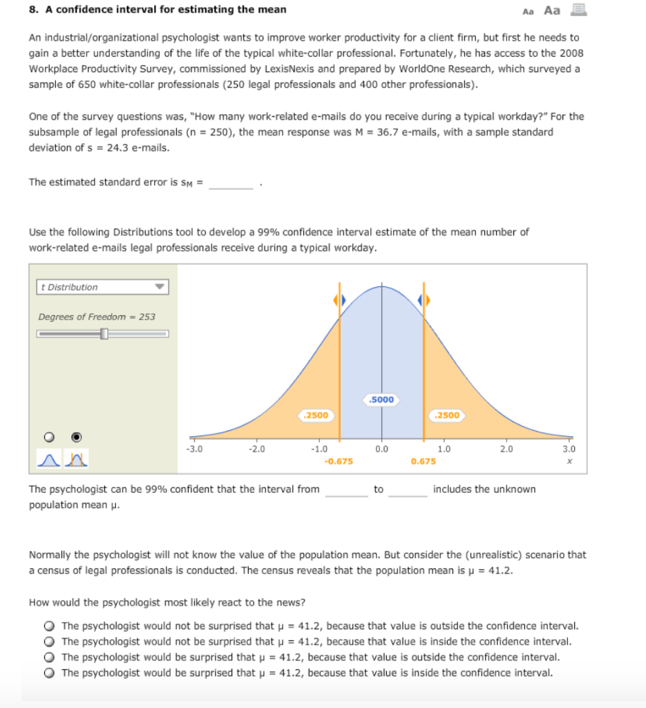 Solved 7. Effect size - Cohen's d and r squared Aa Aa An | Chegg.com