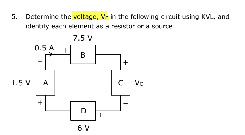 Solved Show me the steps to solve. Determine the voltage, VC | Chegg.com