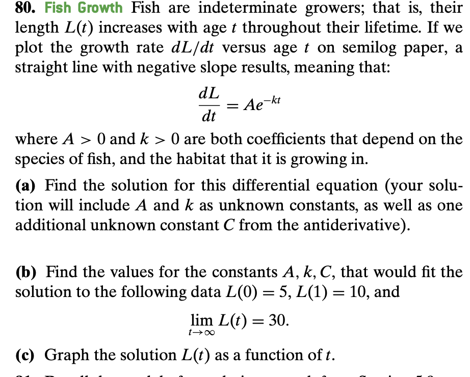 Solved Fish are indeterminate growers; that is, ﻿their | Chegg.com
