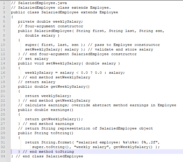 Solved Part #1 – Modify the code in the PayrollSystemTest | Chegg.com