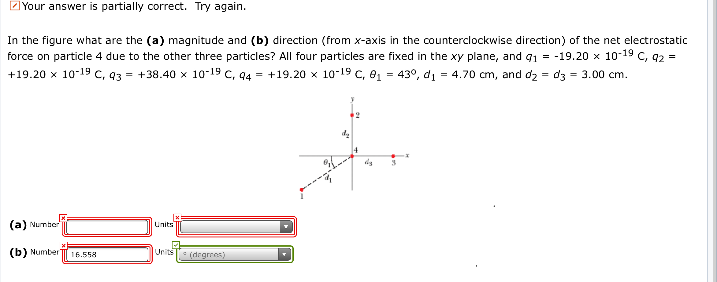 Solved Your Answer Is Partially Correct Try Again In The