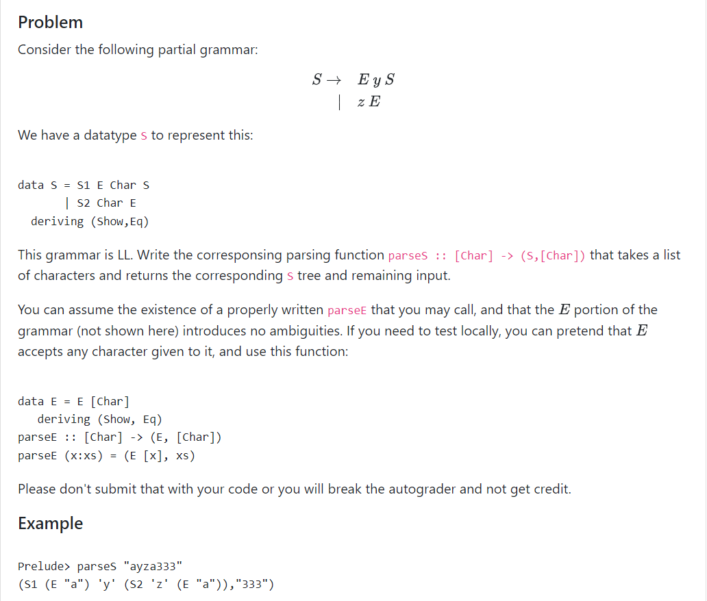 Solved Problem Consider the following partial grammar: | Chegg.com