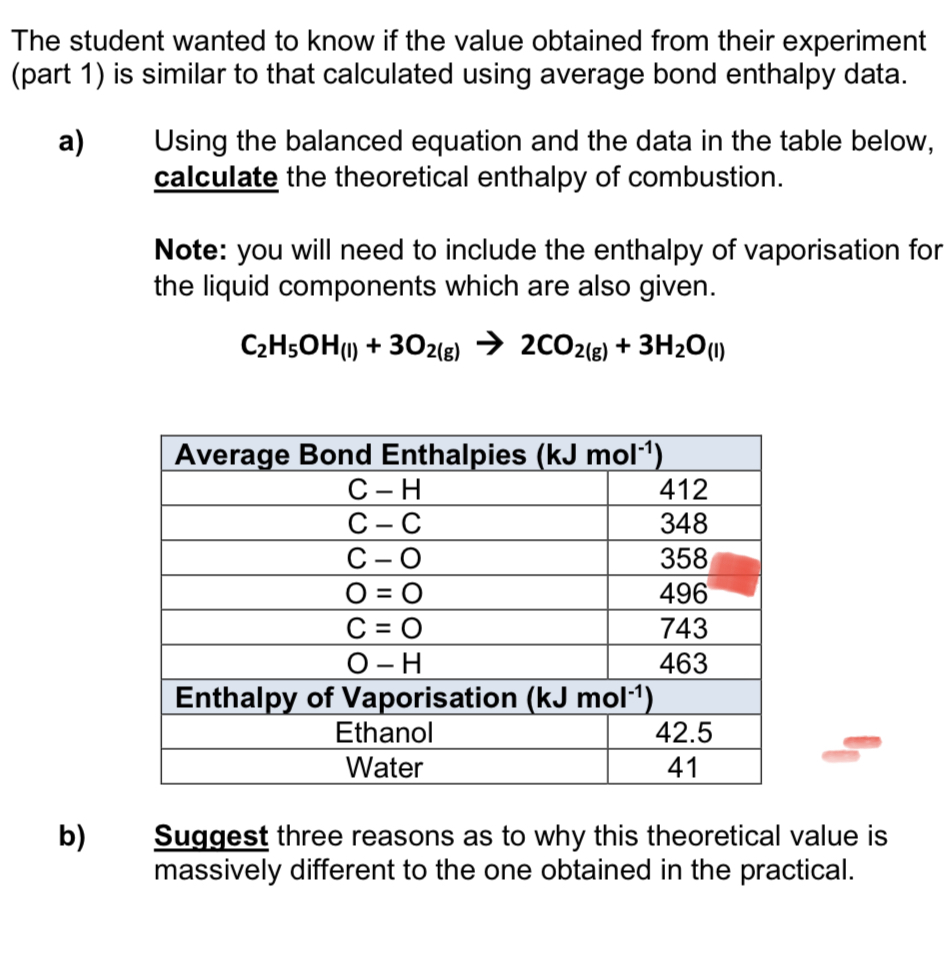 Solved 2. Using the balanced equation and the data in the | Chegg.com
