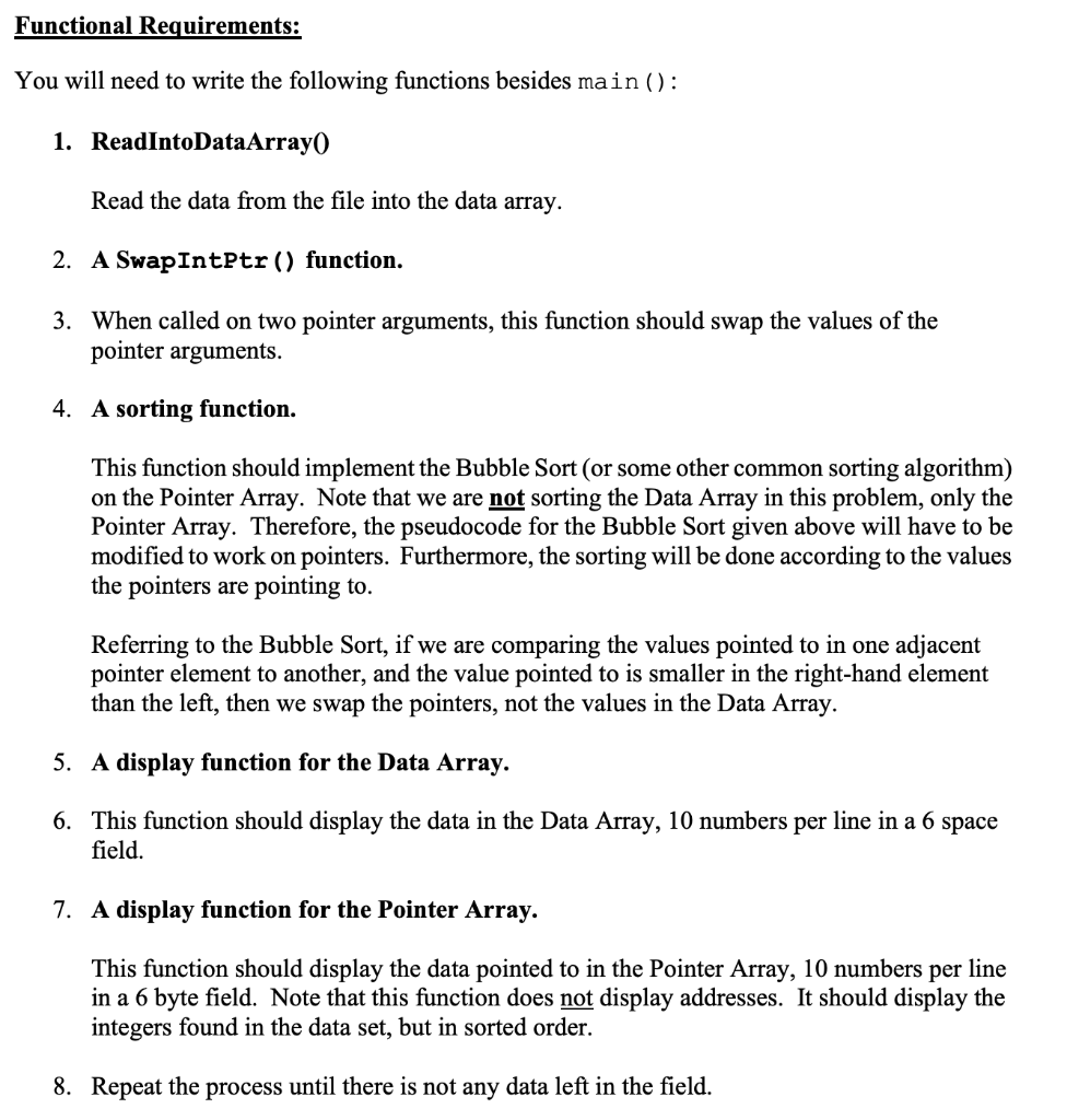 Introduction Sometimes we're given an array of data | Chegg.com