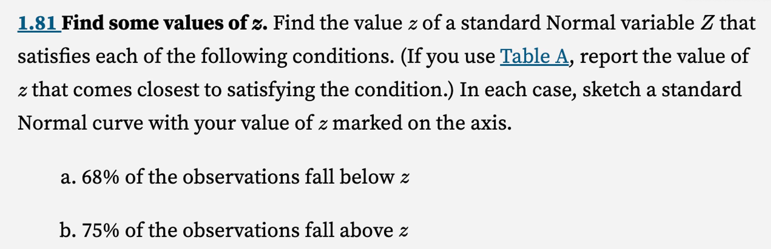 Solved 1 81 Find Some Values Of Z Find The Value Z of A Chegg solved-1-81-find-some-values-of-z-find-the-value-z-of-a-chegg