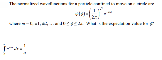 Solved The normalized wavefunctions for a particle confined | Chegg.com