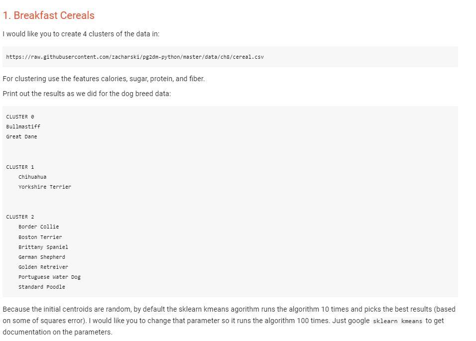 Solved Because the initial centroids are random, by default | Chegg.com Solved Because the initial centroids are random, by default | Chegg.com