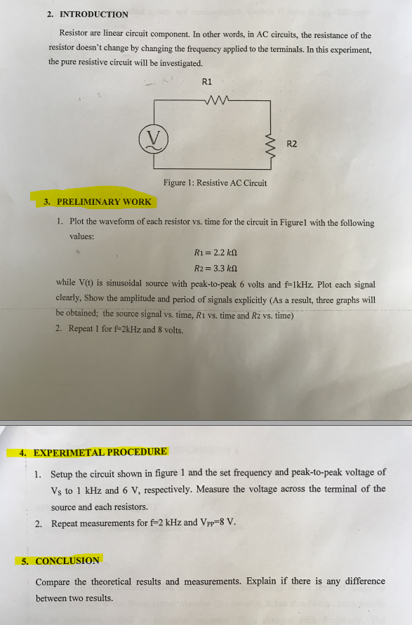 Solved i want to section 3-4-5, in section three i have a | Chegg.com