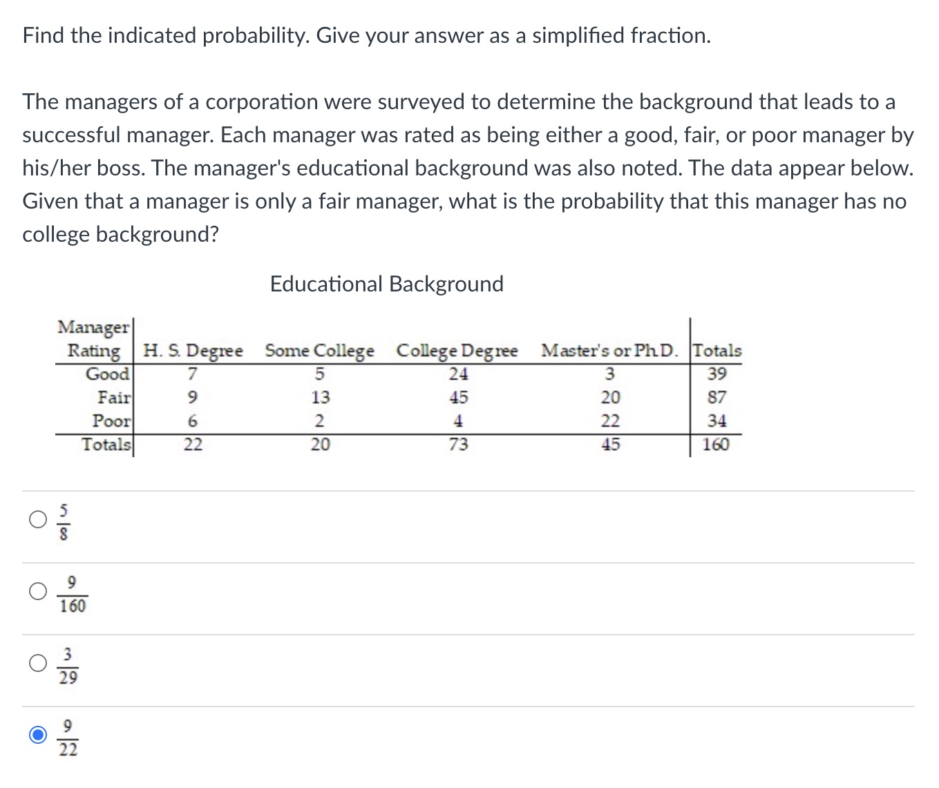 Solved Find the indicated probability. Give your answer as a | Chegg.com