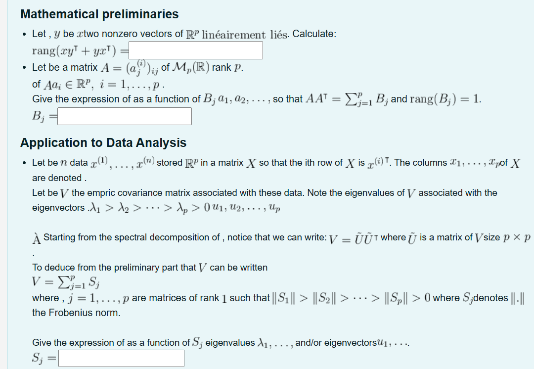 Solved Mathematical preliminaries - Let , y be x two nonzero | Chegg.com