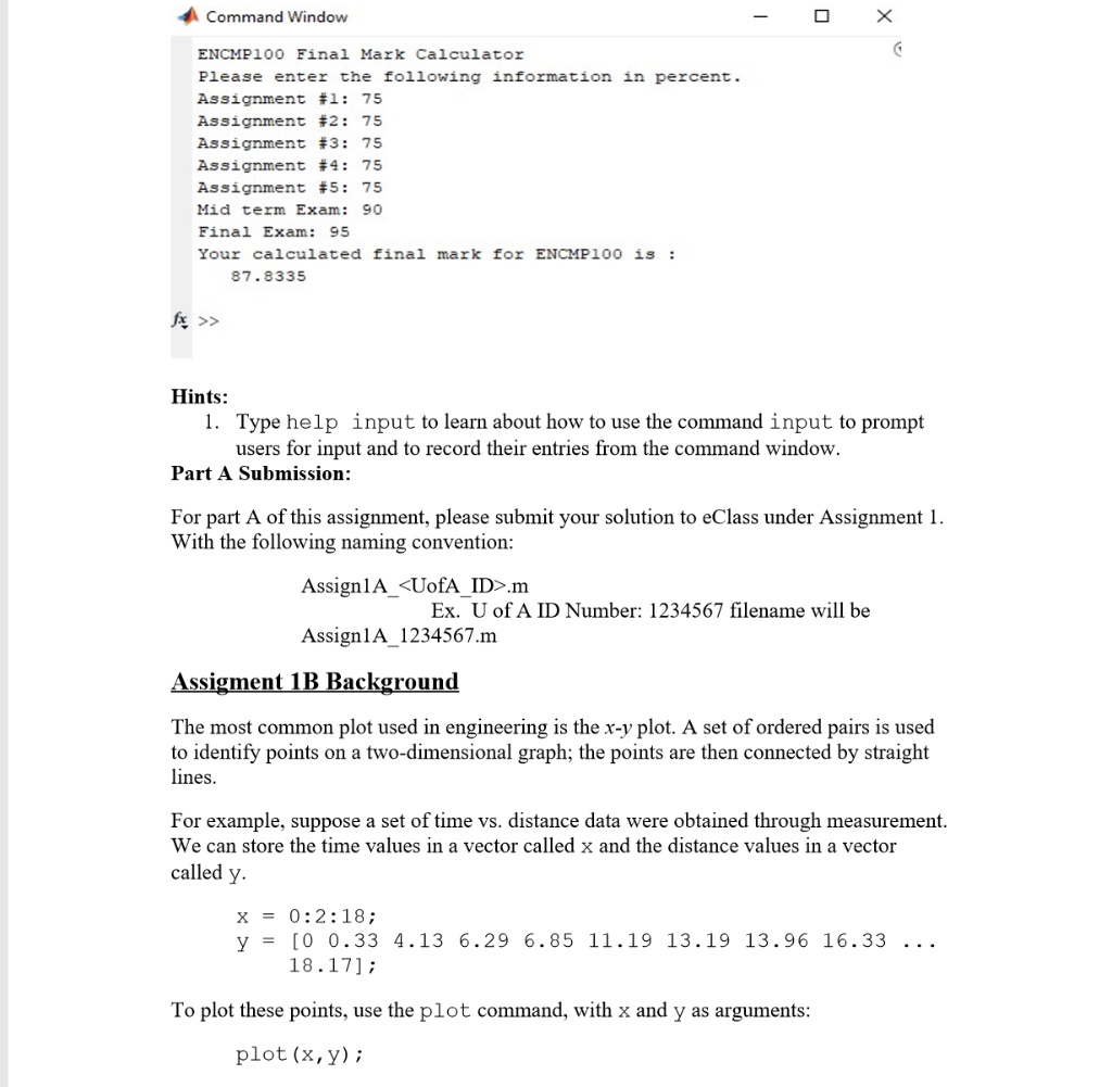 Solved Assignment #1 Due: Monday, Jan. 27 2020 at 6:00pm MST | Chegg.com