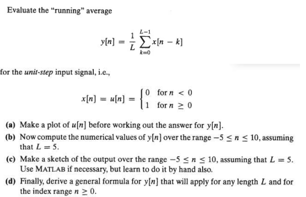 Solved HW Problem. Solve all parts!! Evaluate the "running" | Chegg.com