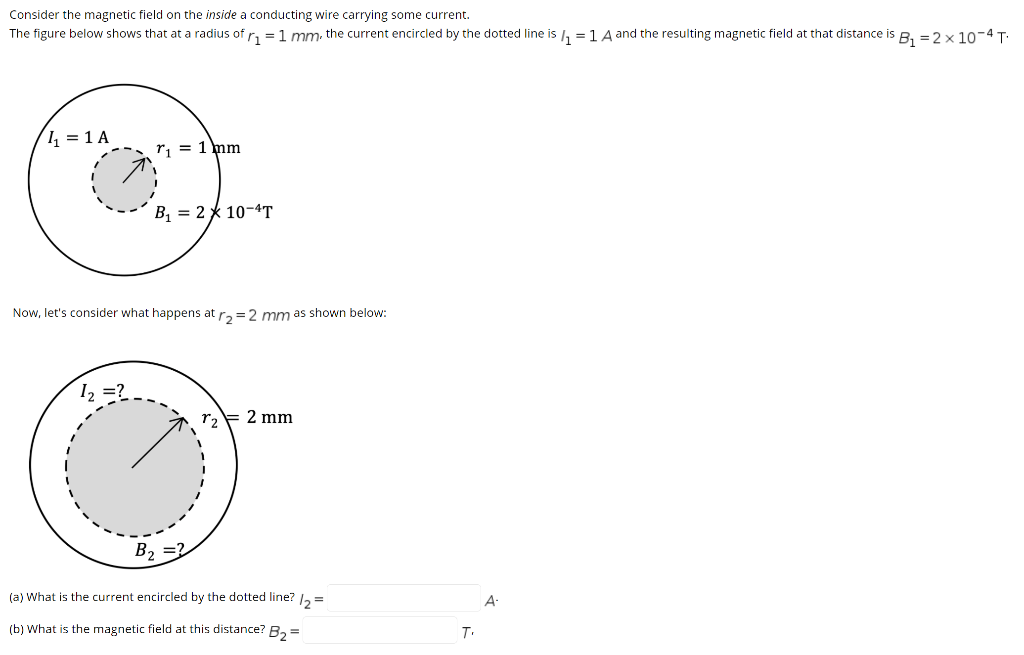 Solved Consider the magnetic field on the inside a | Chegg.com