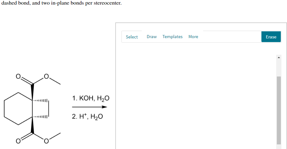 Solved dashed bond, and two in-plane bonds per stereocenter. | Chegg.com