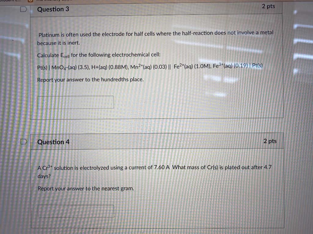 Solved Use the following data in the next few questions: | Chegg.com