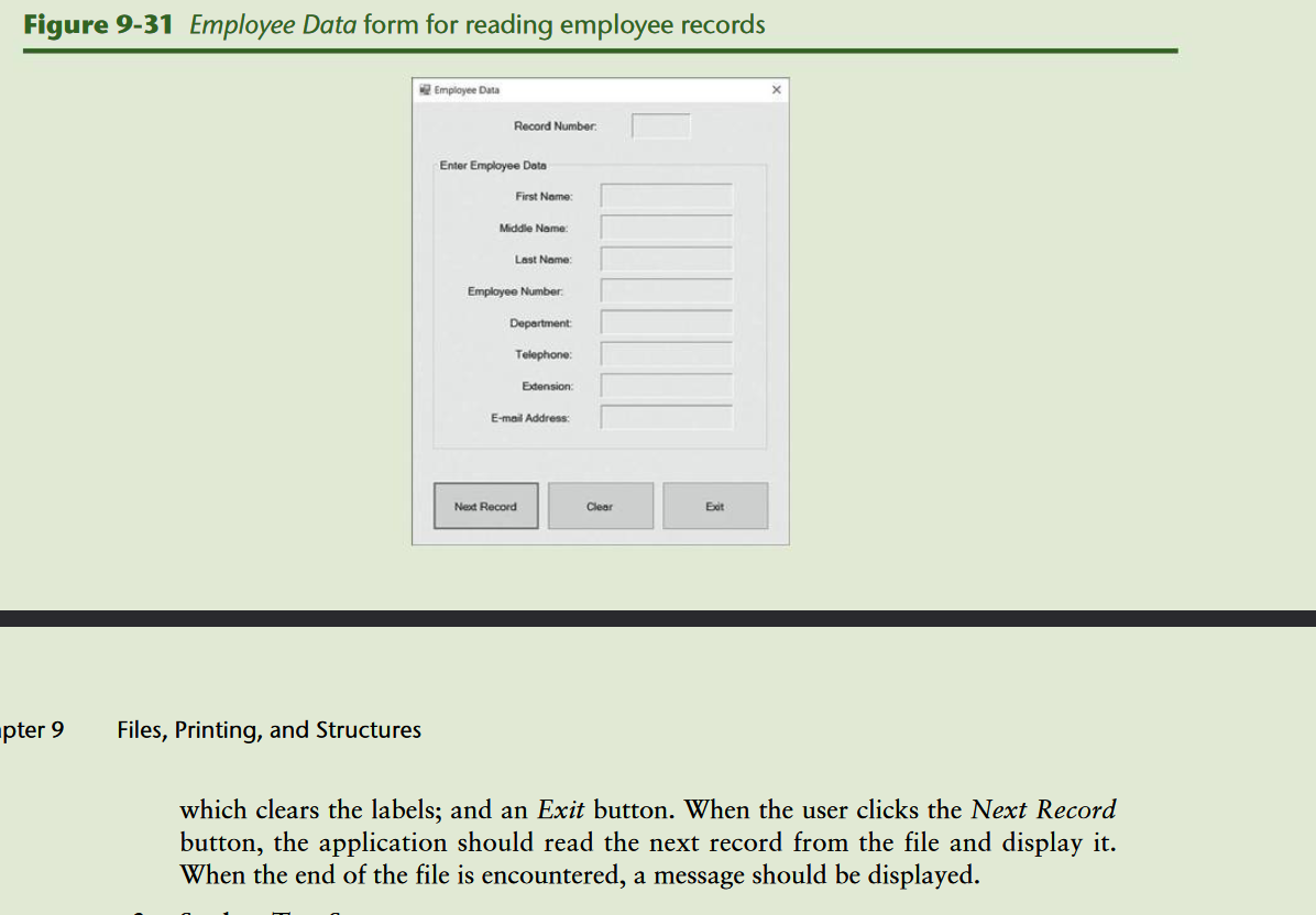 Solved Programming Challenges 1. Creating Employee Data | Chegg.com Solved Programming Challenges 1. Creating Employee Data | Chegg.com