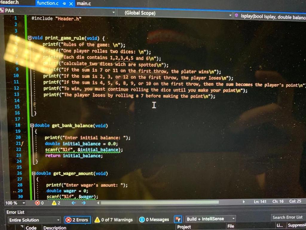Solved Description: solving programming assignment | Chegg.com
