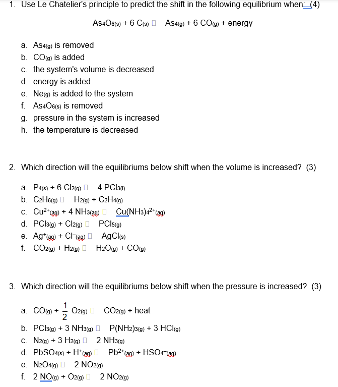 Solved As4O6( s)+6C(s) As4( g)+6CO(g)+ energy a. As4(g) is | Chegg.com