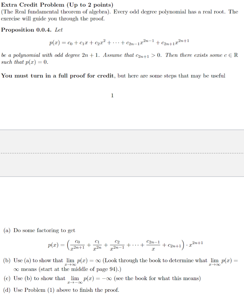 Solved prove the proposition 0.0.4 by following the steps a | Chegg.com