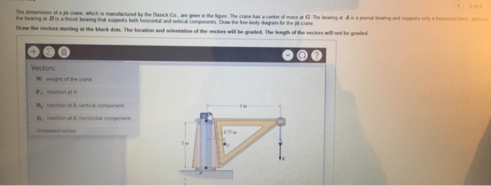 Solved Draw the free-body diagram for the boom Connection at | Chegg.com