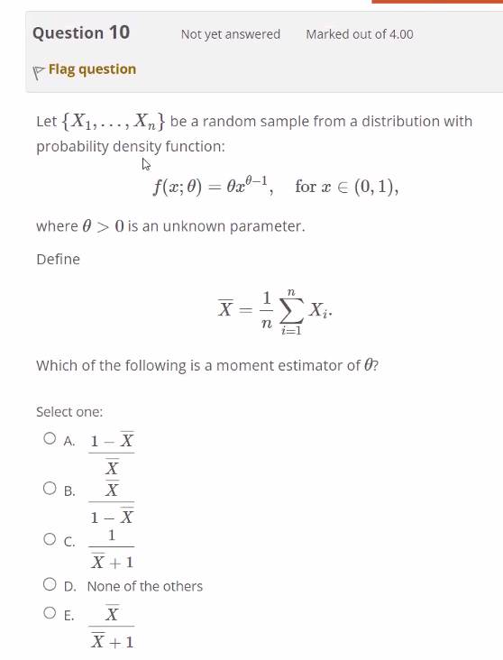 Solved Let {X1,…,Xn} be a random sample from a distribution | Chegg.com