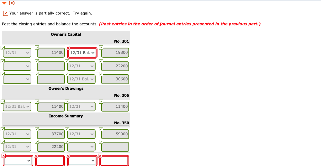 Solved *Problem 4-3A (Part Level Submission) The completed | Chegg.com