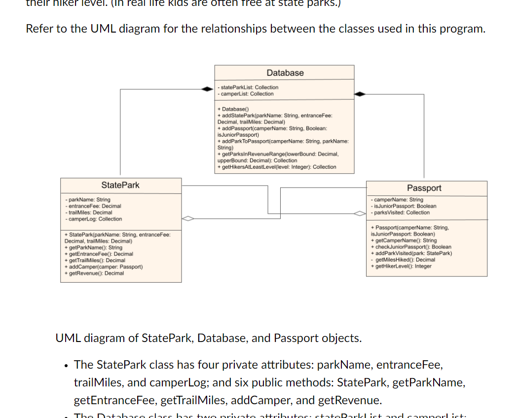 Solved Overview When they are not teaching, the CSCE 121 | Chegg.com