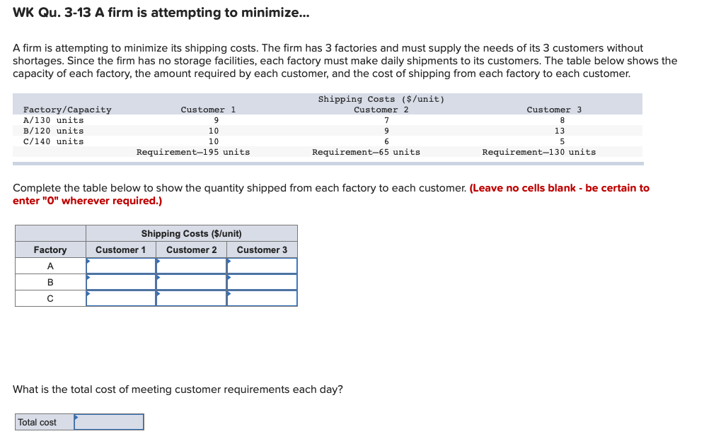 Solved In a transportation problem with 8 sources and 2 | Chegg.com