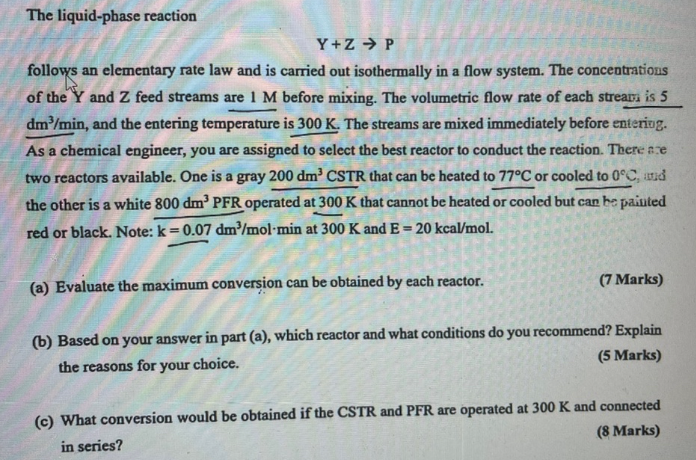 Solved chemical engineering | Chegg.com