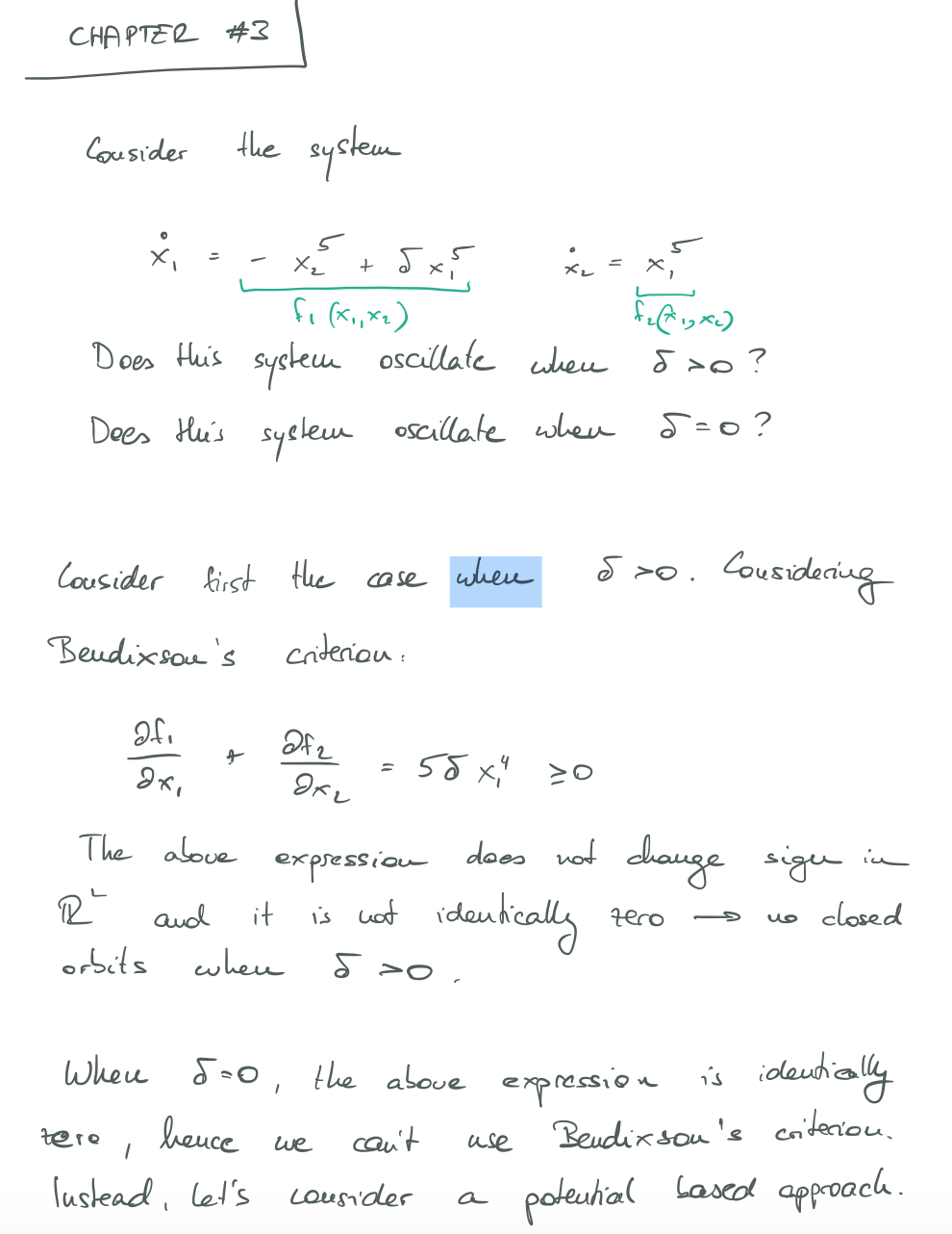 Solved Answer problem 3 (especially Lyapunov-function based | Chegg.com