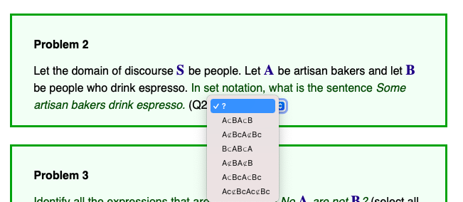 Solved Problem 2 Let the domain of discourse S be people. | Chegg.com