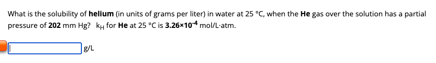 Solved What is the solubility of butane (in units of grams | Chegg.com