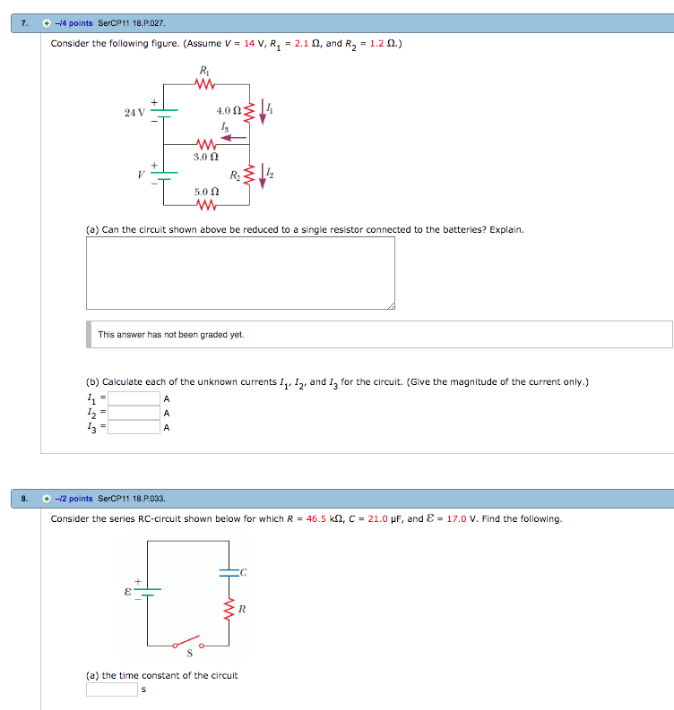 Solved 11 Points Sercp11 18 P001 My Notes Ask Your A