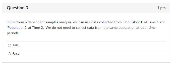Solved To Perform A Dependent Samples Analysis We Can Use 5320