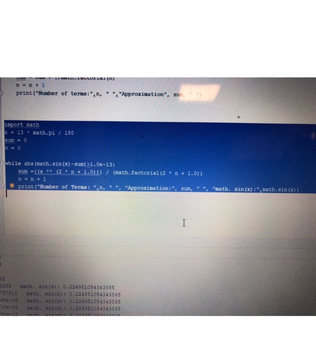 Solved In Python programming, please help I posted what I’ve | Chegg.com