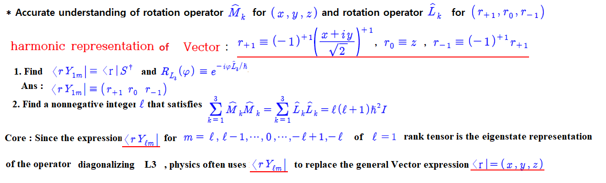 Solved * Accurate understanding of rotation operator M₁ for | Chegg.com