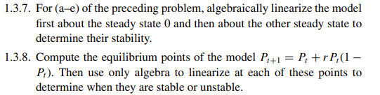 Solved 1.3.7. ﻿For (a-e) ﻿of the preceding problem, | Chegg.com