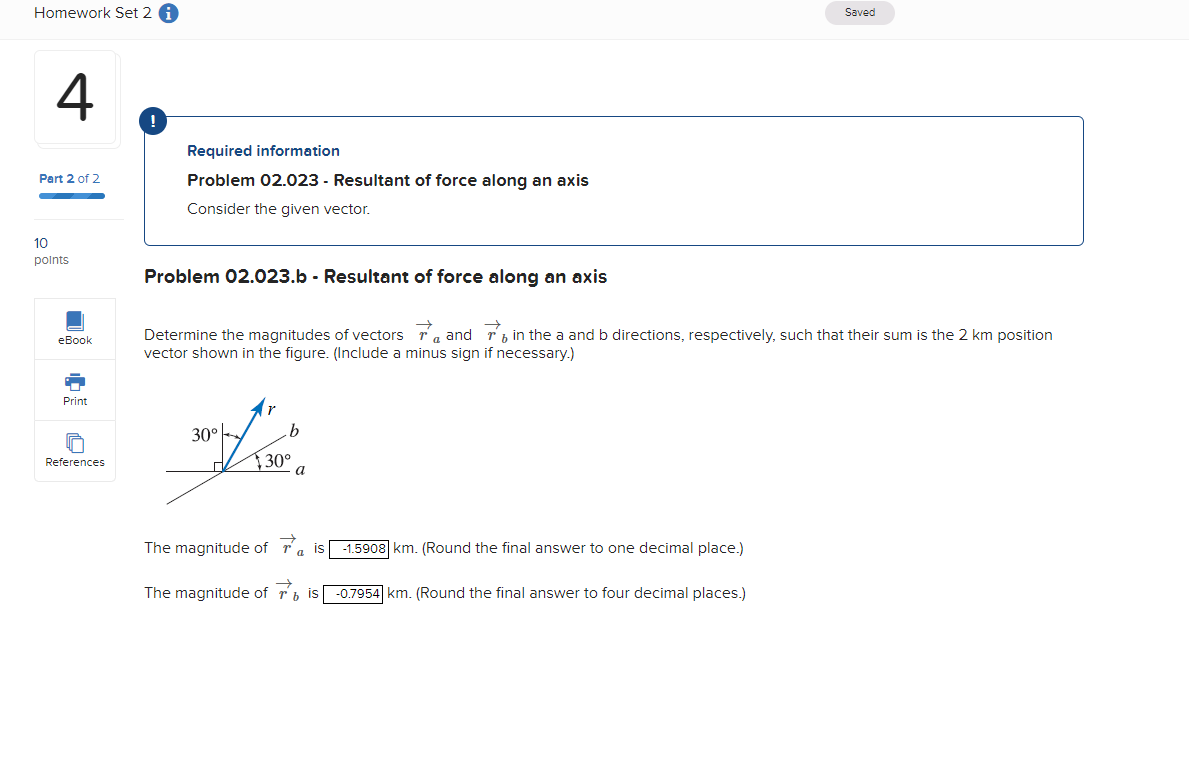 Problem 02.094 - Expression for force in an elastic | Chegg.com