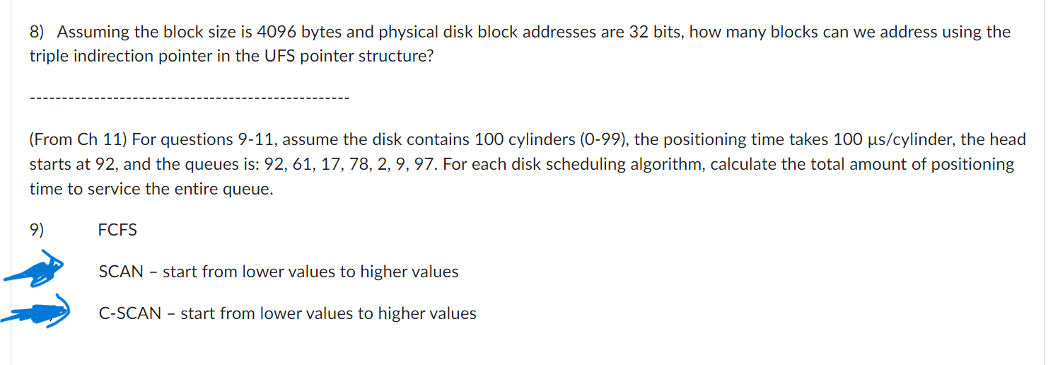 Solved 4 Consider A File System Similar To The One Used By 