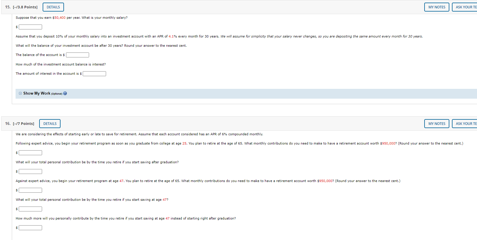Solved 11. (-/1.5 Points] DETAILS MY NOTES ASK YOUR TEACHER | Chegg.com